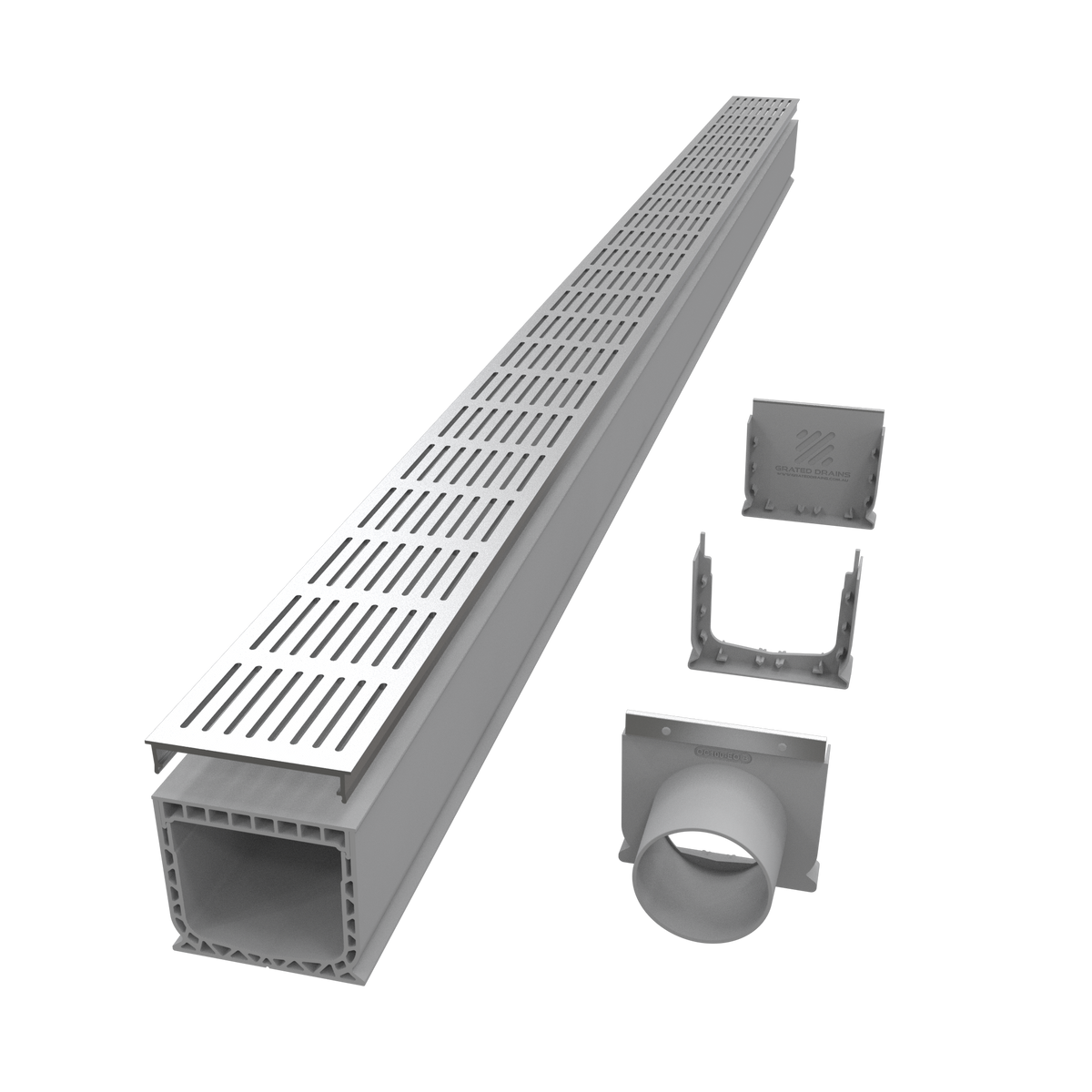 Grated Drains | Outdoor Linear Drainage System – The Landscape Store
