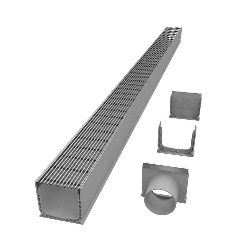 Grated Drains | Outdoor Linear Drainage System