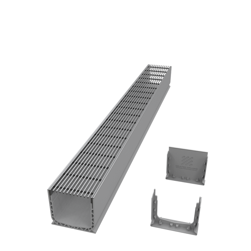 'One Channel' Outdoor Modular Drainage System – The Landscape Store