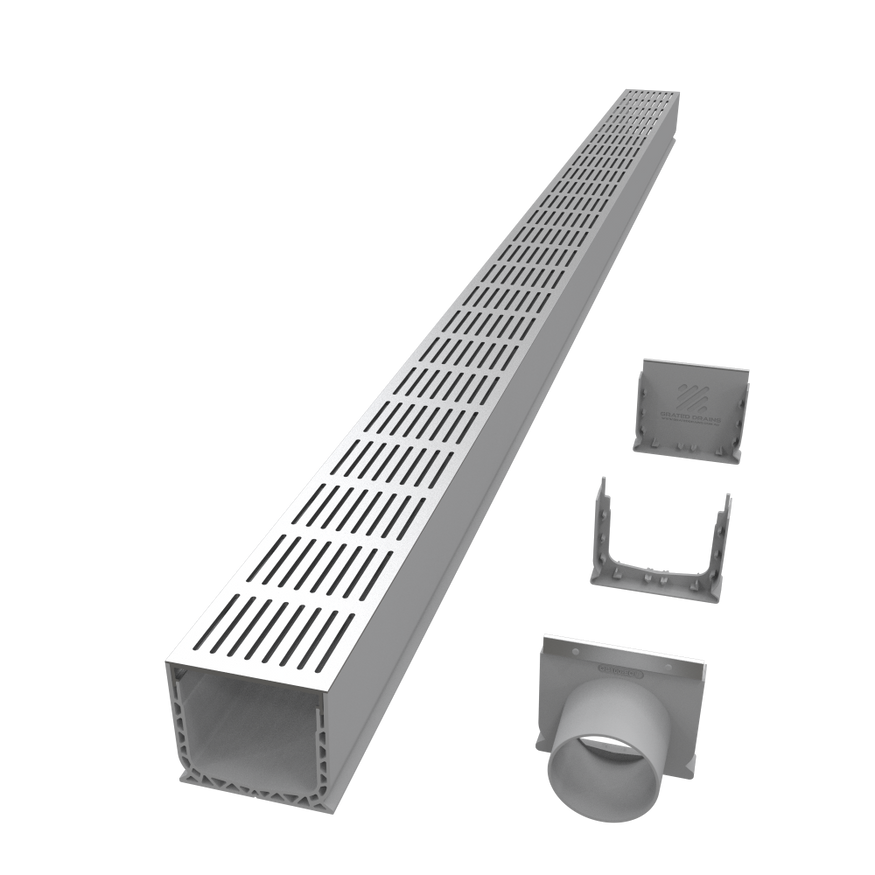 External Shower Drain | Shower Drain Grates | The Landscape Store