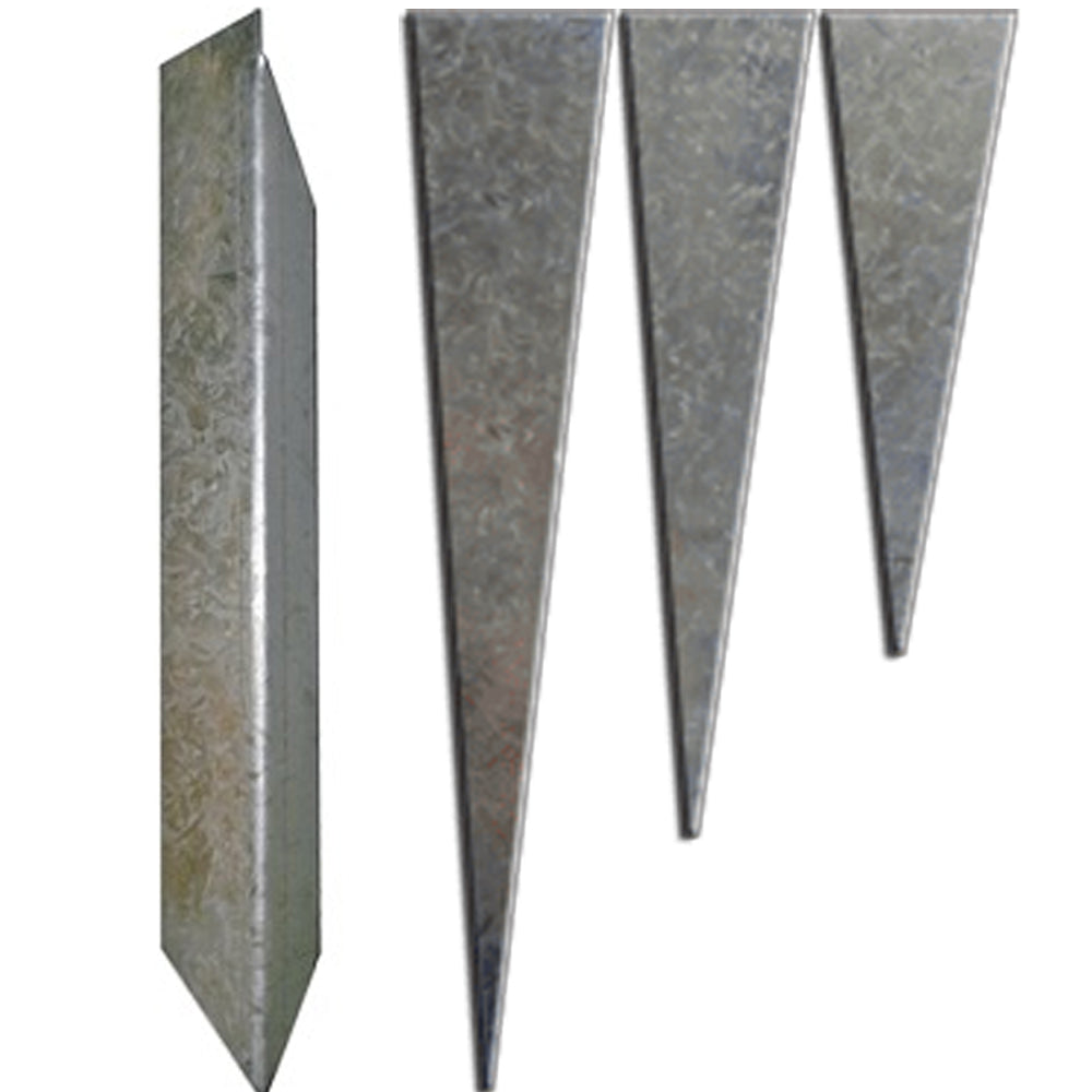 FormBoss Galvabond Steel Angled and Tapered Stakes – The Landscape Store