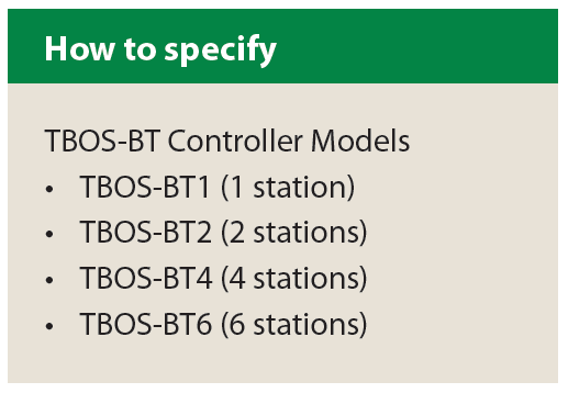 Rain Bird TBOS 2 Battery Operated Controller Bluetooth – The Landscape ...